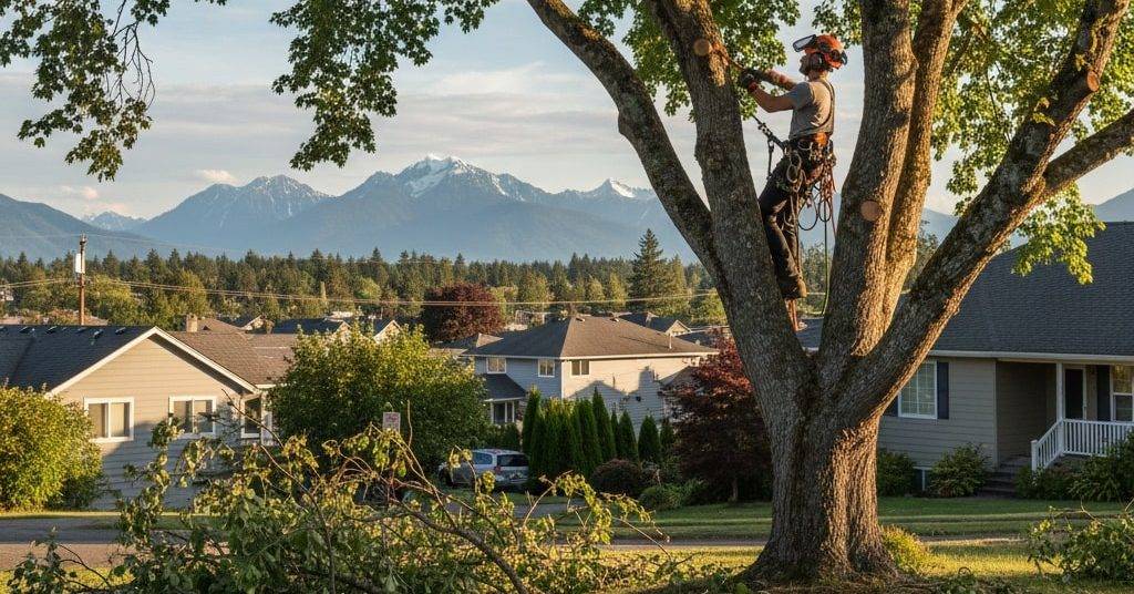 Trimming Techniques That Help Bellingham Trees Thrive